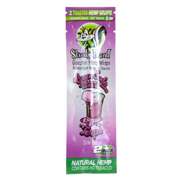 Skunk Brand Terp Enhanced Hemp Wraps - Grape Soda Pop | EasyBud ...